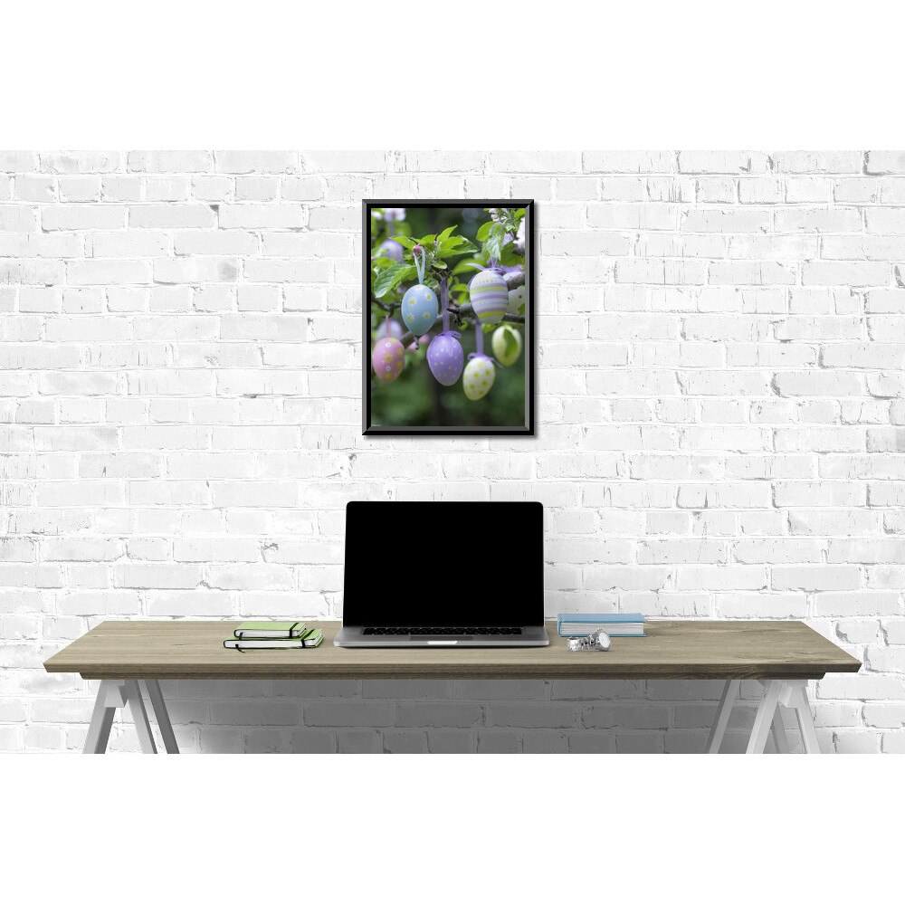 Poster perete, Zakito Posters, 29,7x42cm Oua de Paste agatate pe ramuri ...