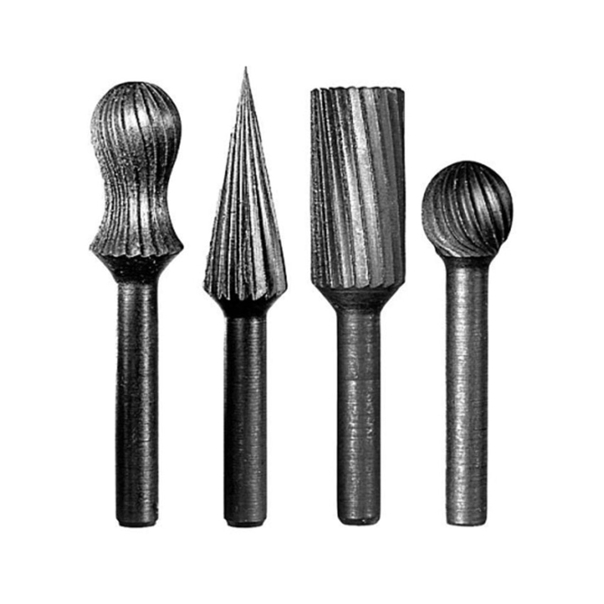 Set de 4 freze tip raspel Bosch, diametru 13 mm - eMAG.ro