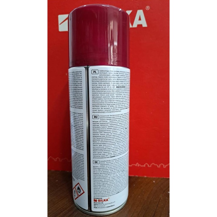 Spray retus, visiniu, ral 3005 MAT, 400 ml - eMAG.ro