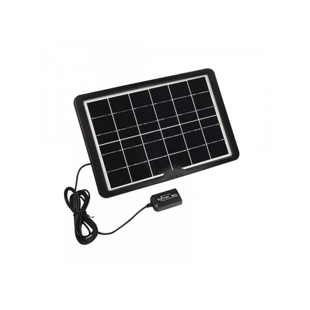 Panou Solar Bigshot CL680, 6V, 8W, Porturi Multi USB, Negru - eMAG.ro
