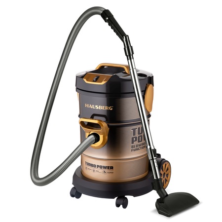 Aspirator Turbo Power Hausberg HB-2835, Putere 2000-2400vW, Capacitate ...