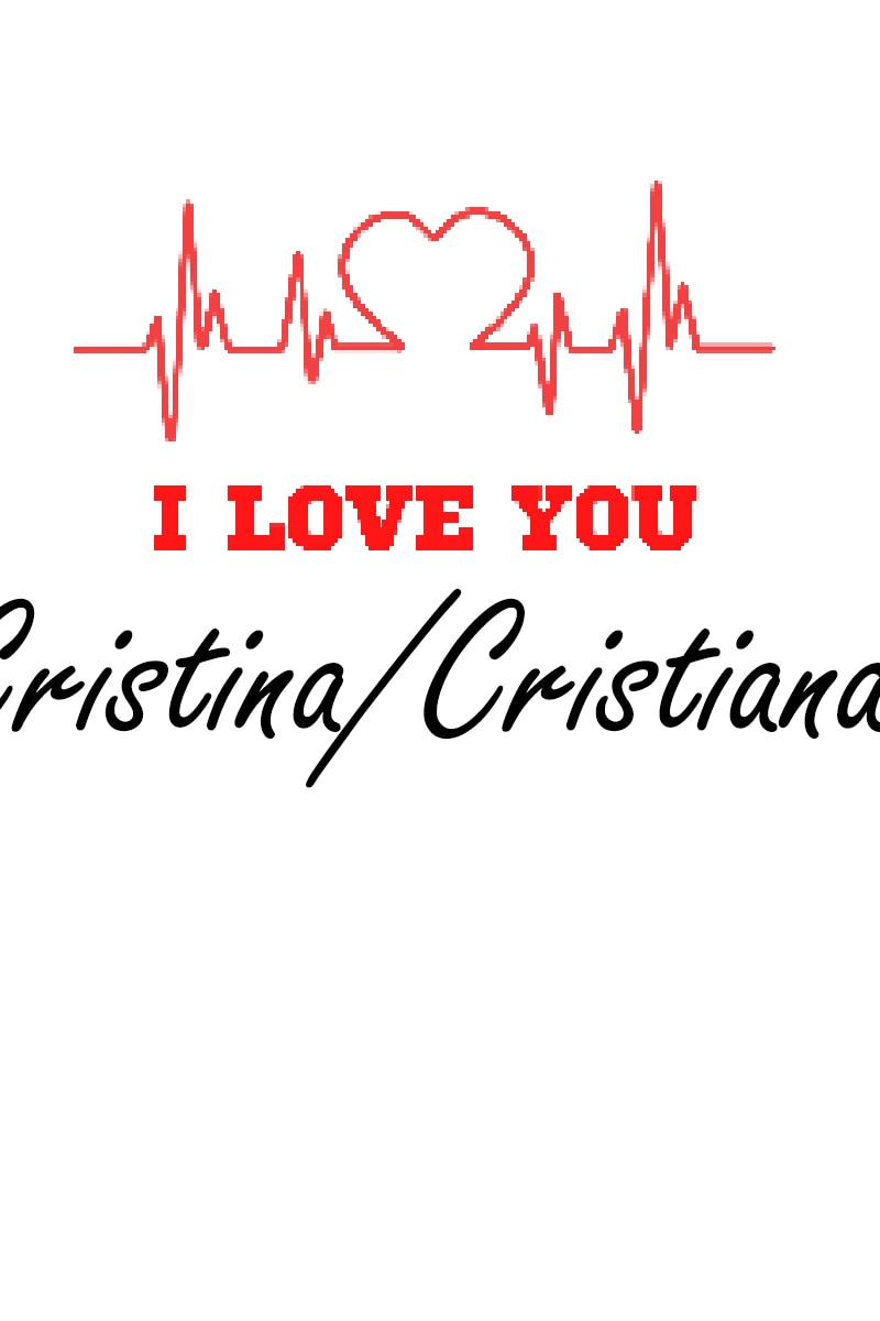 Hanorac pentru barbati cu gluga si snur cu imprimeu I love you Cristina ...