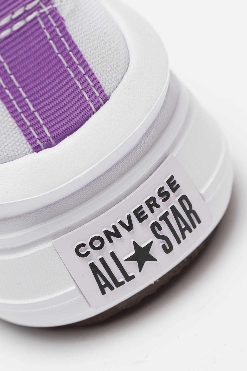 Converse, Tenisi cu platforma Chuck Taylor All Star, Alb, 33.5 EU - eMAG.ro