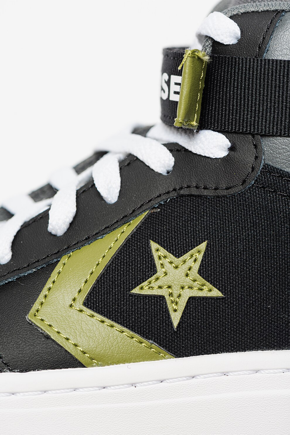 Converse, Pantofi sport unisex cu garnituri din piele Pro Blaze V2 ...