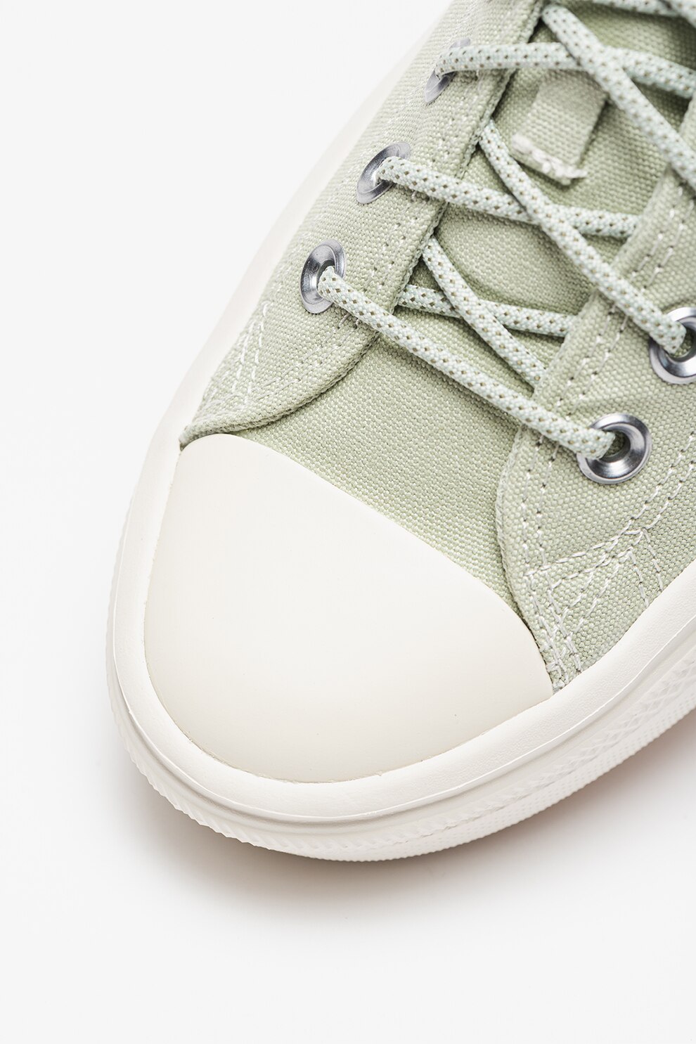 Converse, Tenisi cu varf intarit Chuck Taylor All Star Move, Verde pal ...