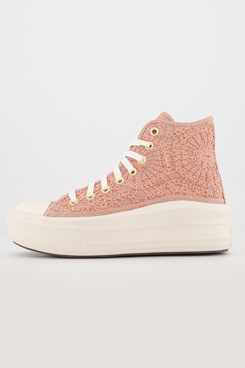Converse, Tenisi flatform mid-high Chuck Taylor All Star Move - eMAG.ro