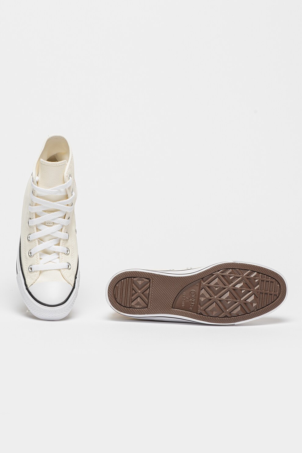 Converse, Tenisi inalti Chuck Taylor All Star, Alb murdar, 3 - eMAG.ro