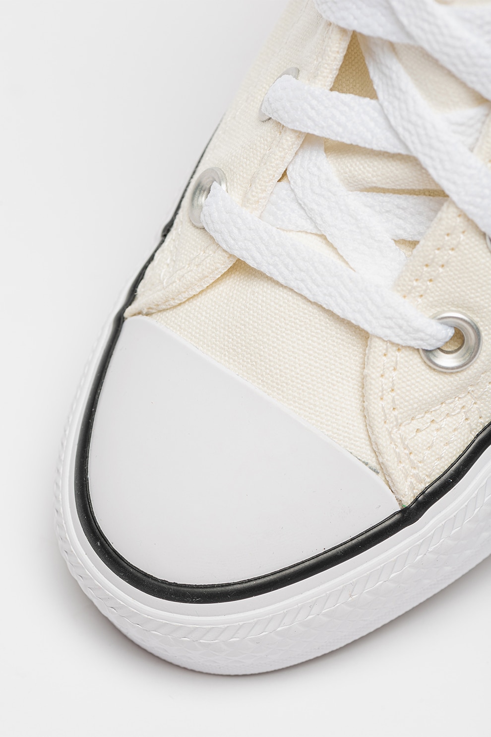 Converse, Tenisi inalti Chuck Taylor All Star, Alb murdar, 3 - eMAG.ro