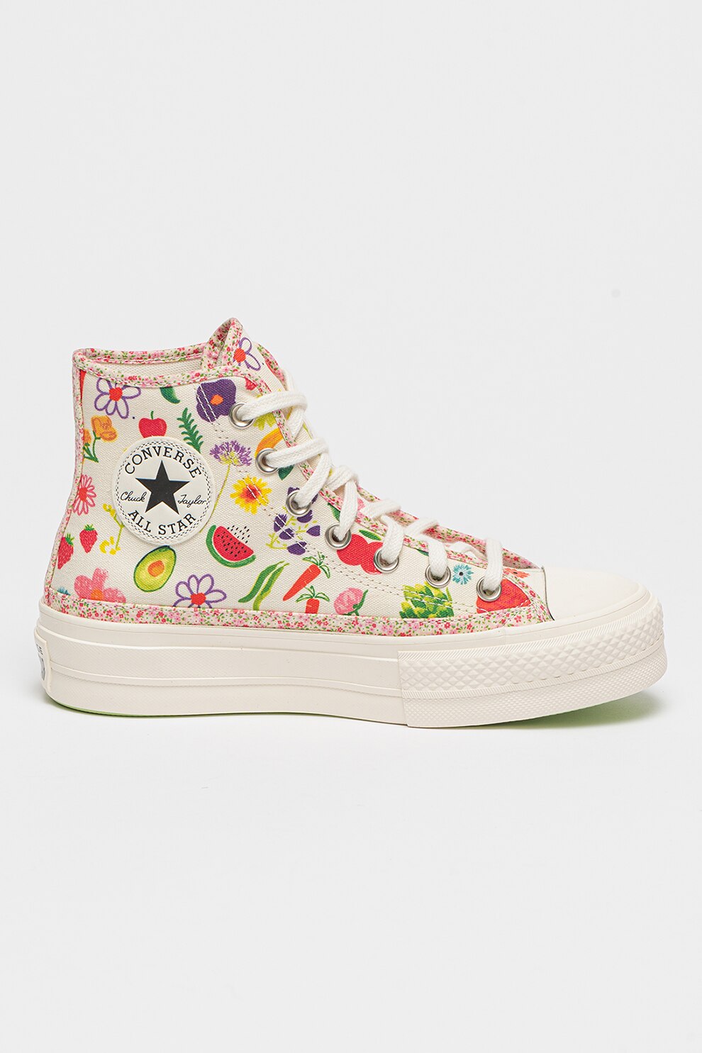 Converse, Tenisi inalti Chuck Taylor All Star Lift, Multicolor, 6 - eMAG.ro