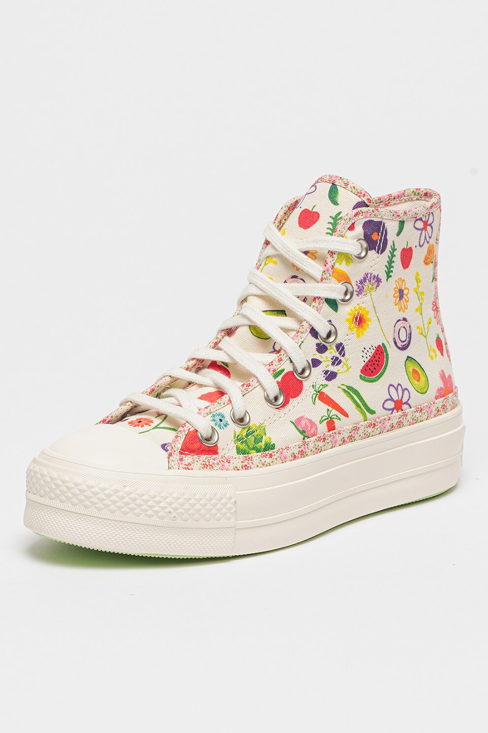 Converse, Tenisi inalti Chuck Taylor All Star Lift, Multicolor, 6 - eMAG.ro