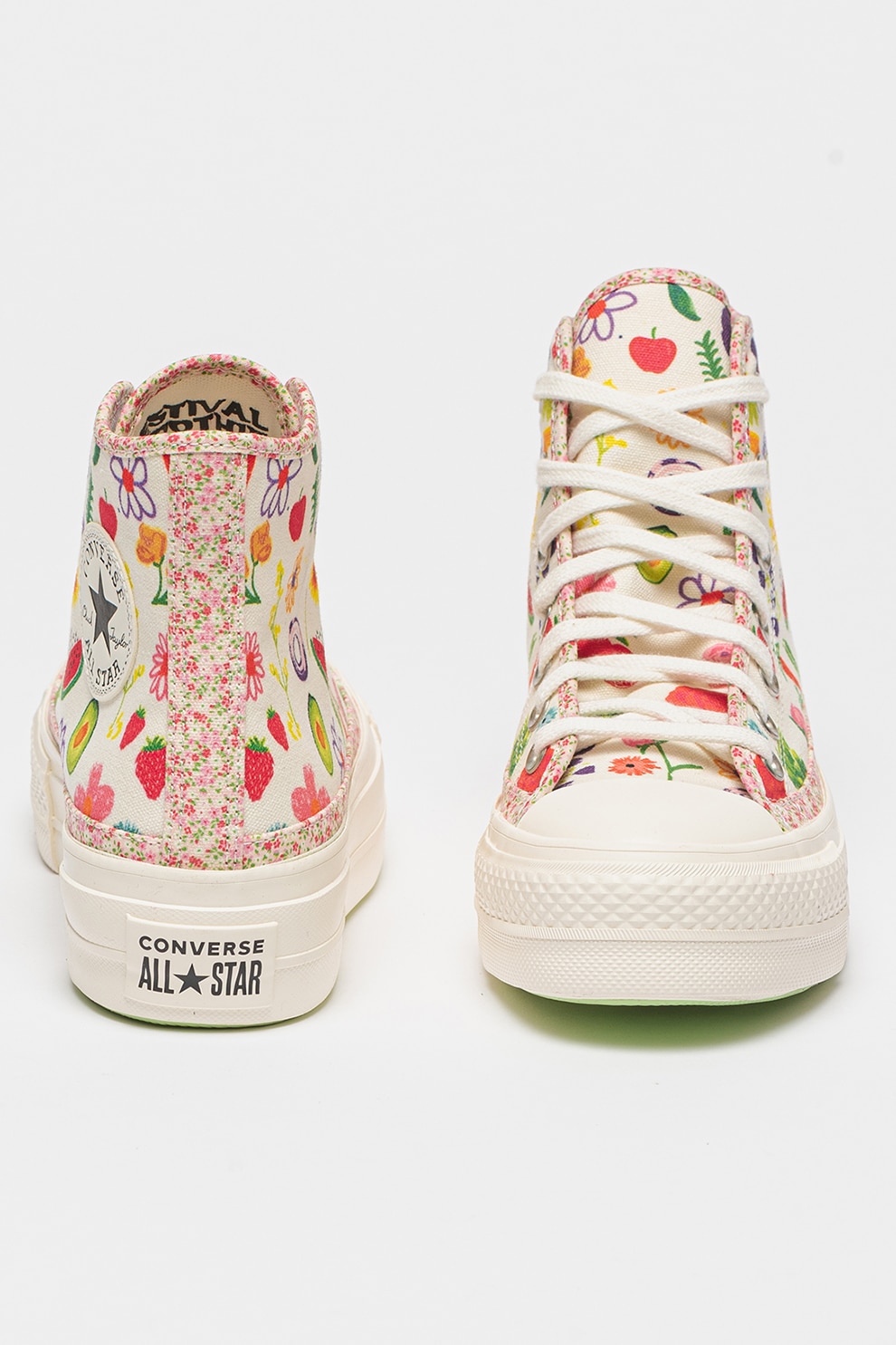 Converse, Tenisi inalti Chuck Taylor All Star Lift, Multicolor, 6 - eMAG.ro