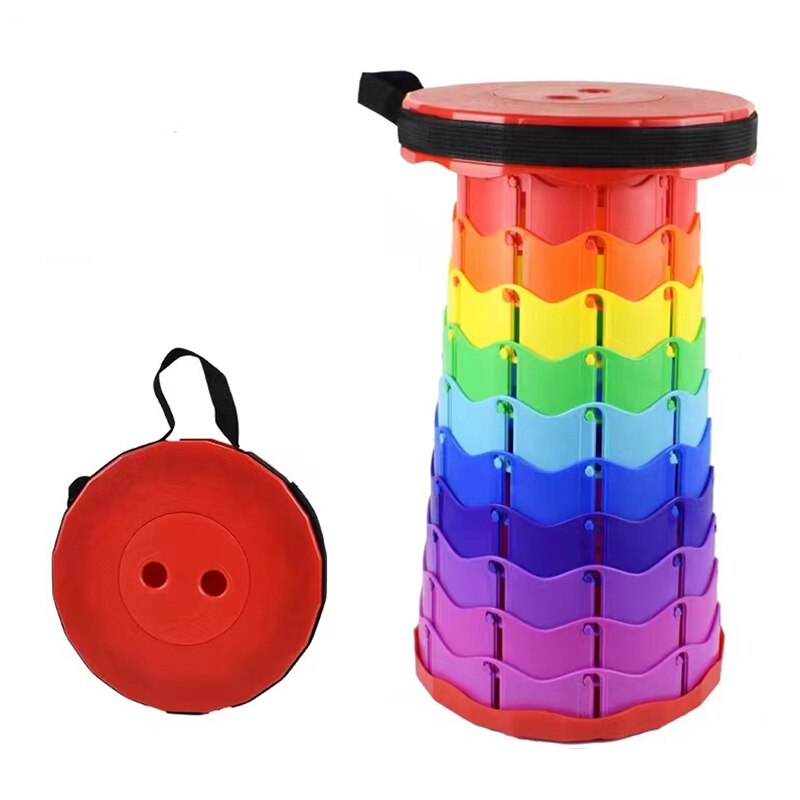 Taburet pliabil, Pentru camping, 45cm, 150Kg, Multicolor - eMAG.ro