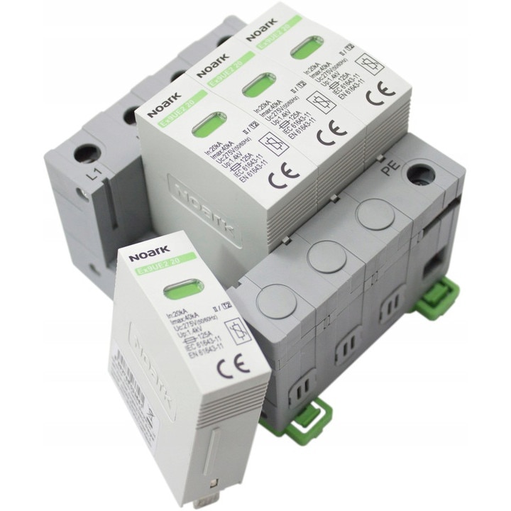 Устройство за защита от пренапрежение 4p T1 T2 275v 12 5ka Noark 103342 Emag Bg