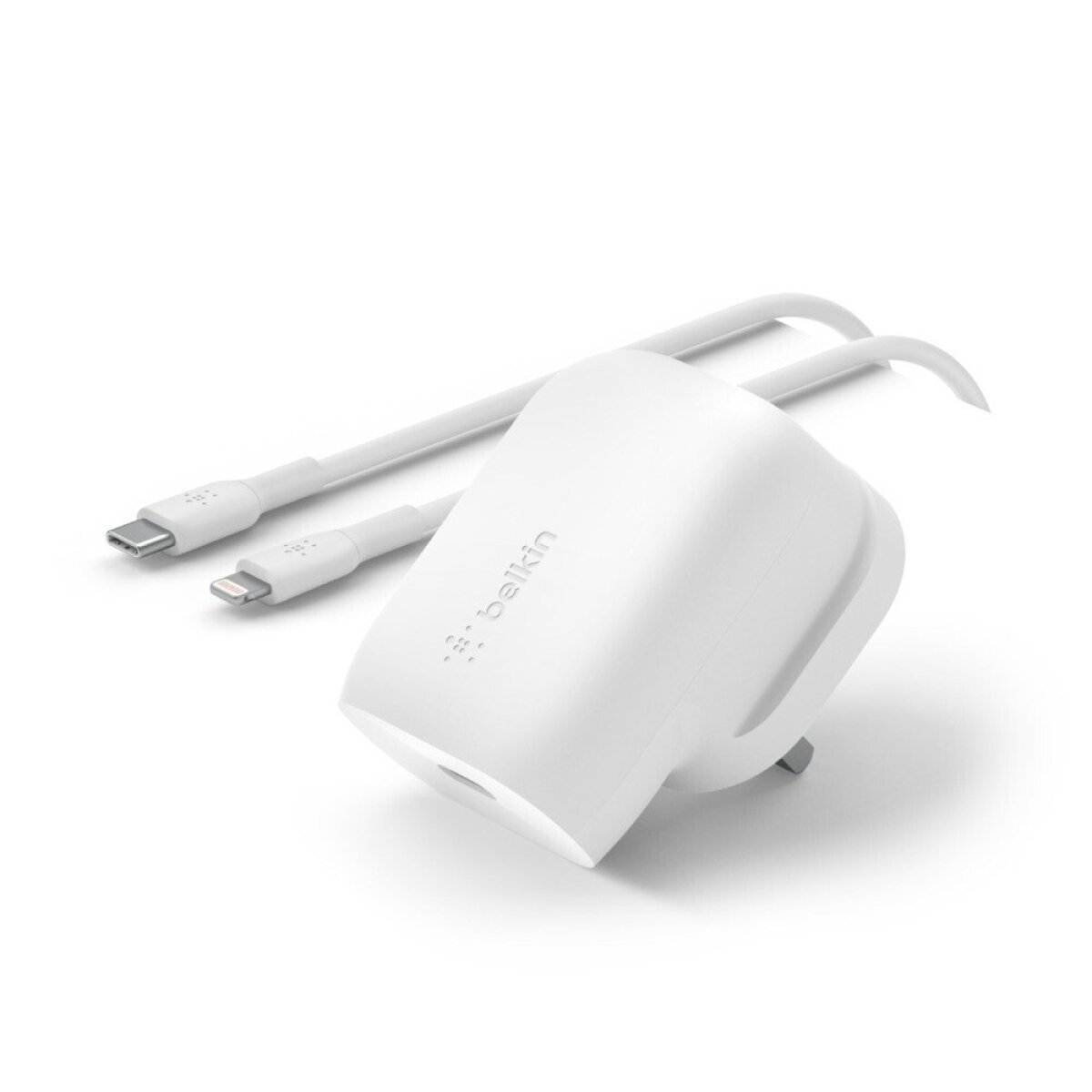 Set Belkin BOOST CHARGE 30W PD PPS Wall Charger cu USB-C Cable with ...