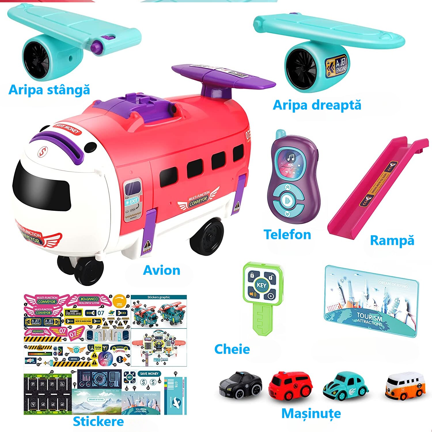 Avion Transformabil Multifunctional, Simulator de Zbor si Condus ...