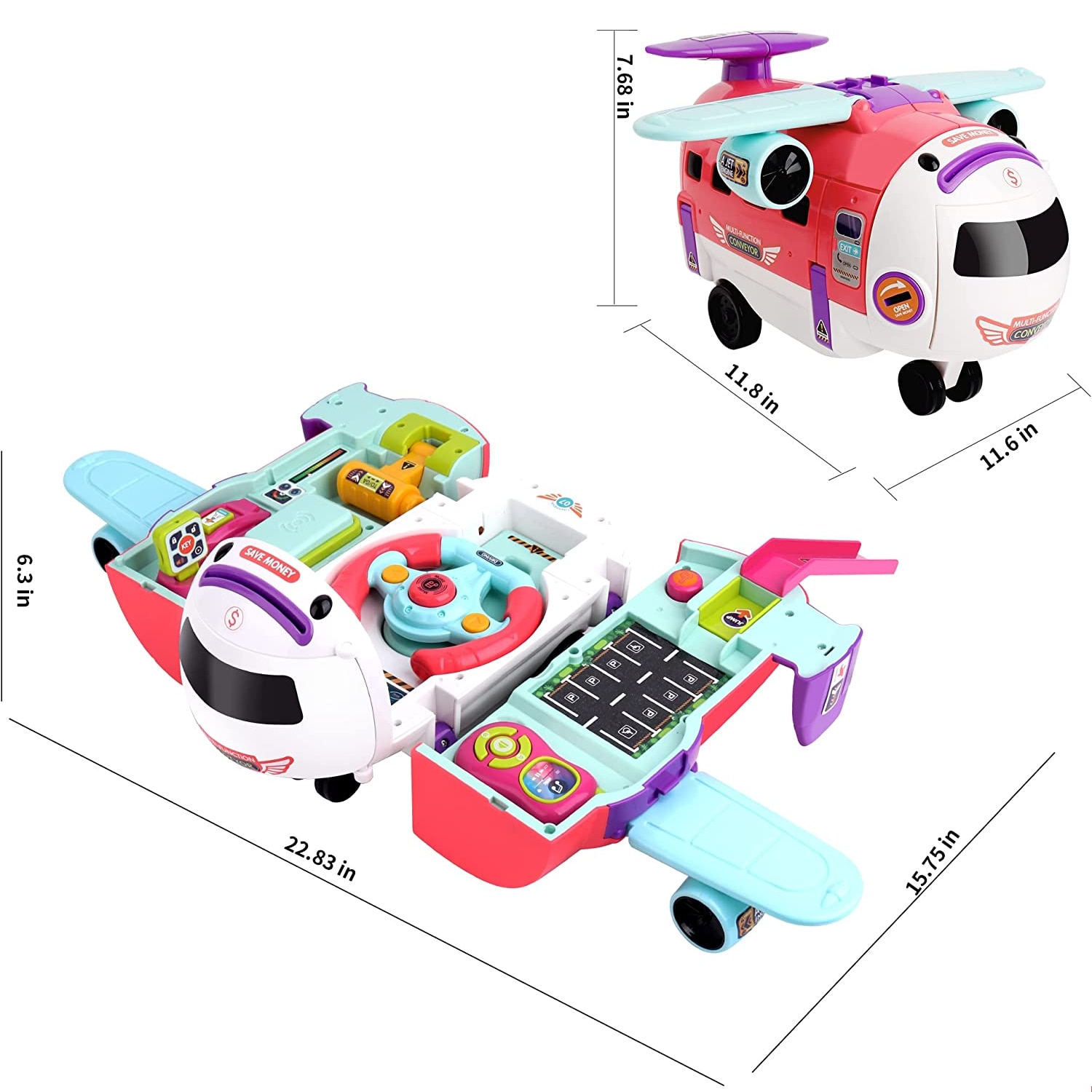 Avion Transformabil Multifunctional, Simulator de Zbor si Condus ...