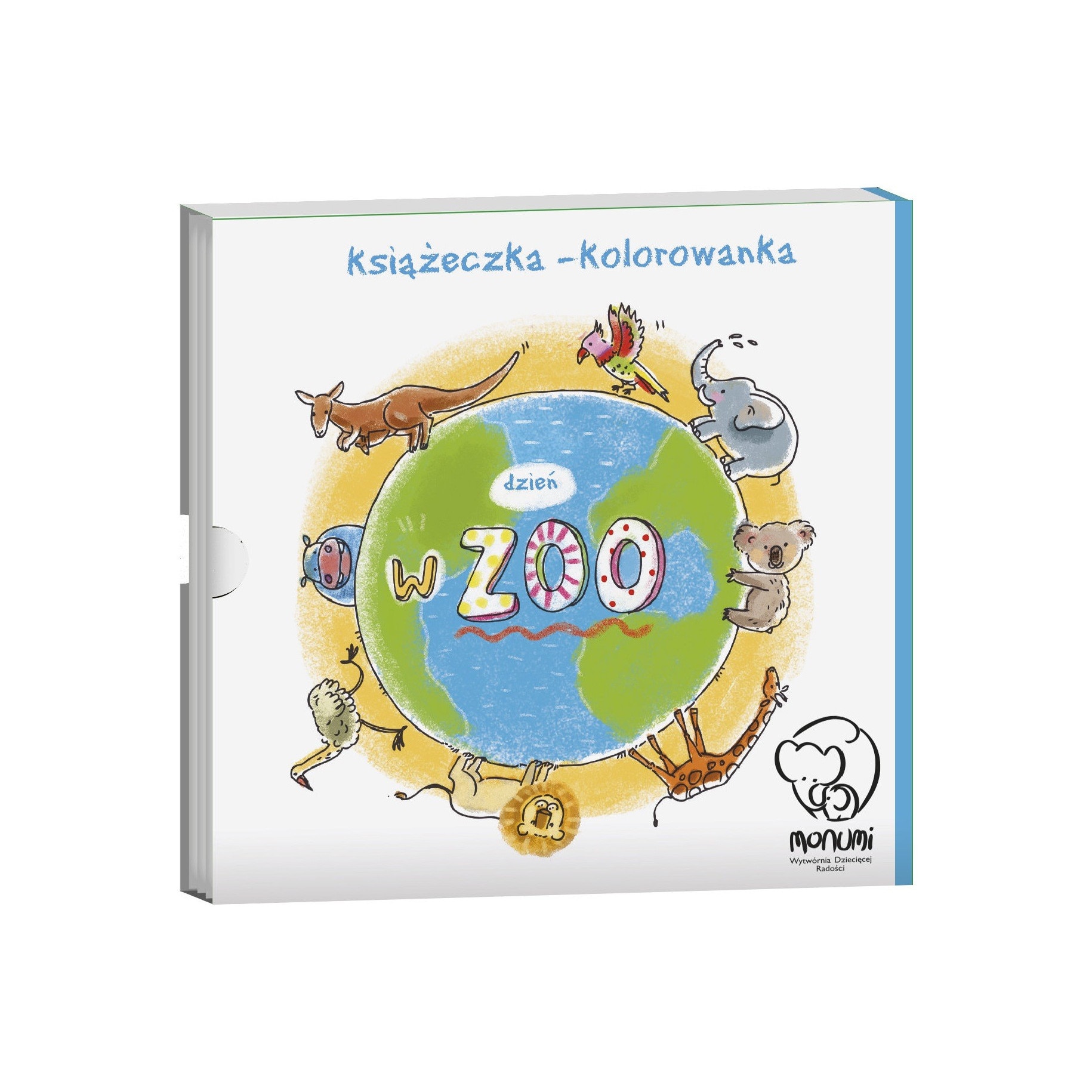 Carte de colorat, Monumi, Armonica, Zoo, 20cm, Multicolor, 3+ - eMAG.ro