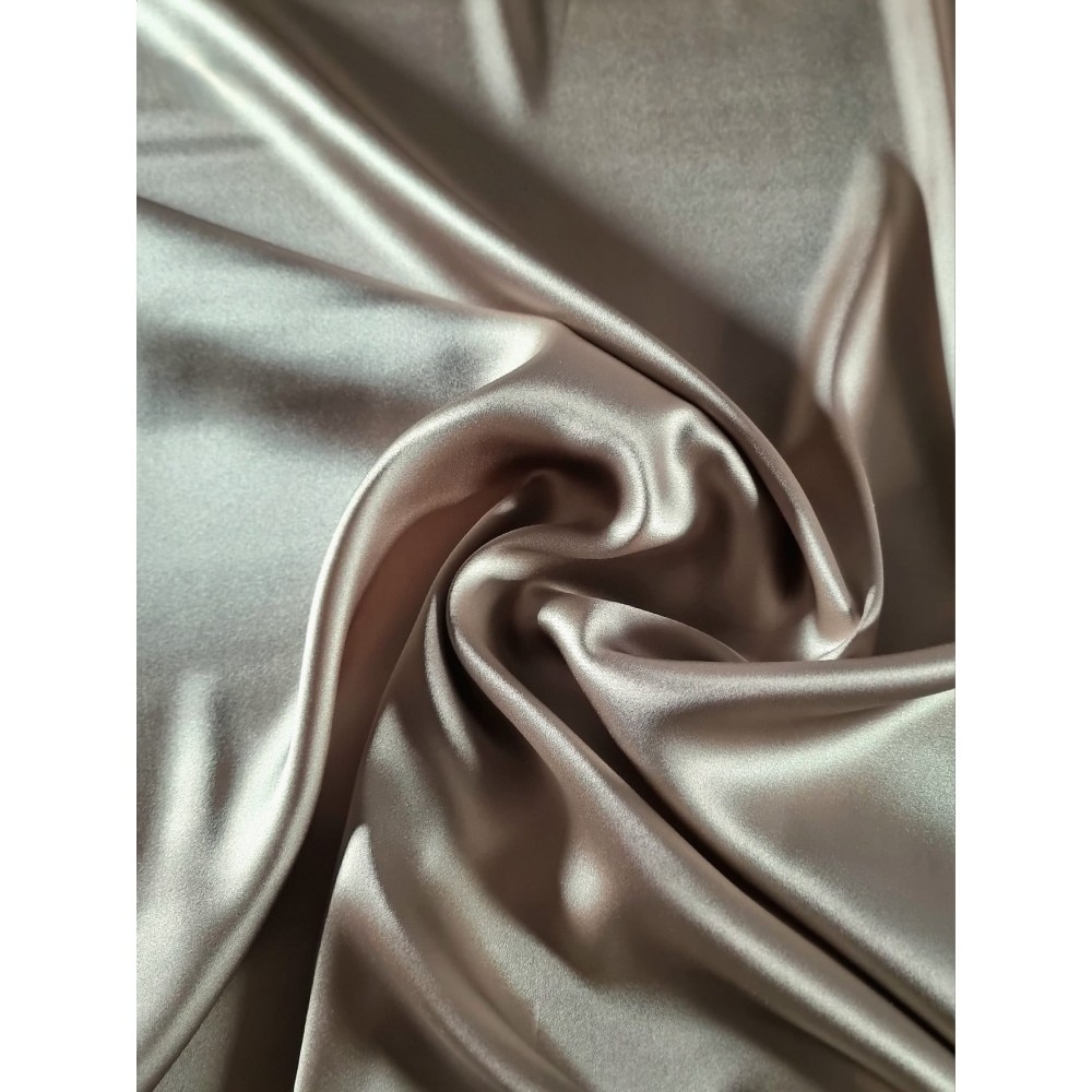 Tesatura satinata double face din matase naturala - design uni, 135x100 ...