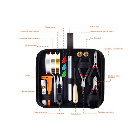 Kit realizare bijuterii dama, Vaxiuja, pentru repararea bijuteriilor si ...