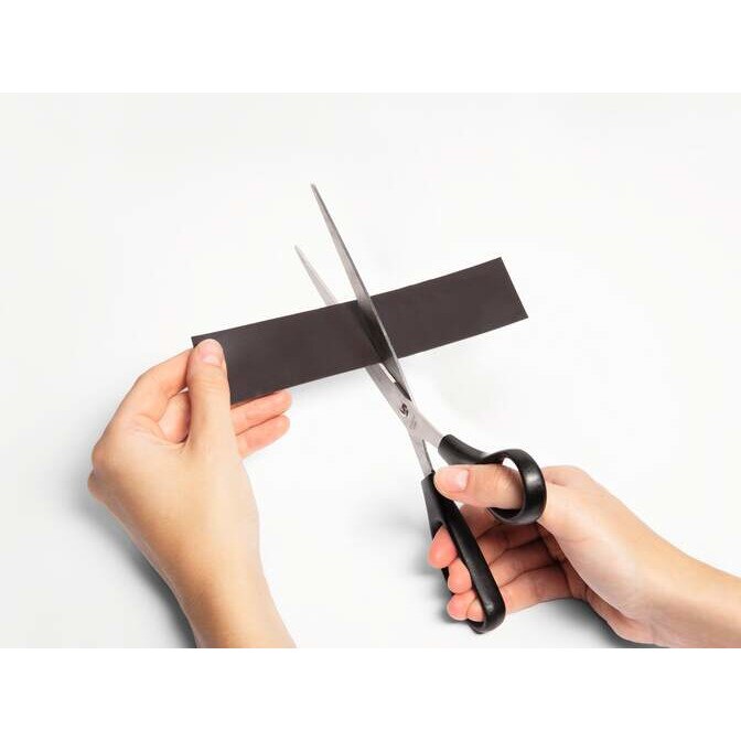 Banda magnetica, 5m x 33 mm, Inscriptionabila, Alb - eMAG.ro