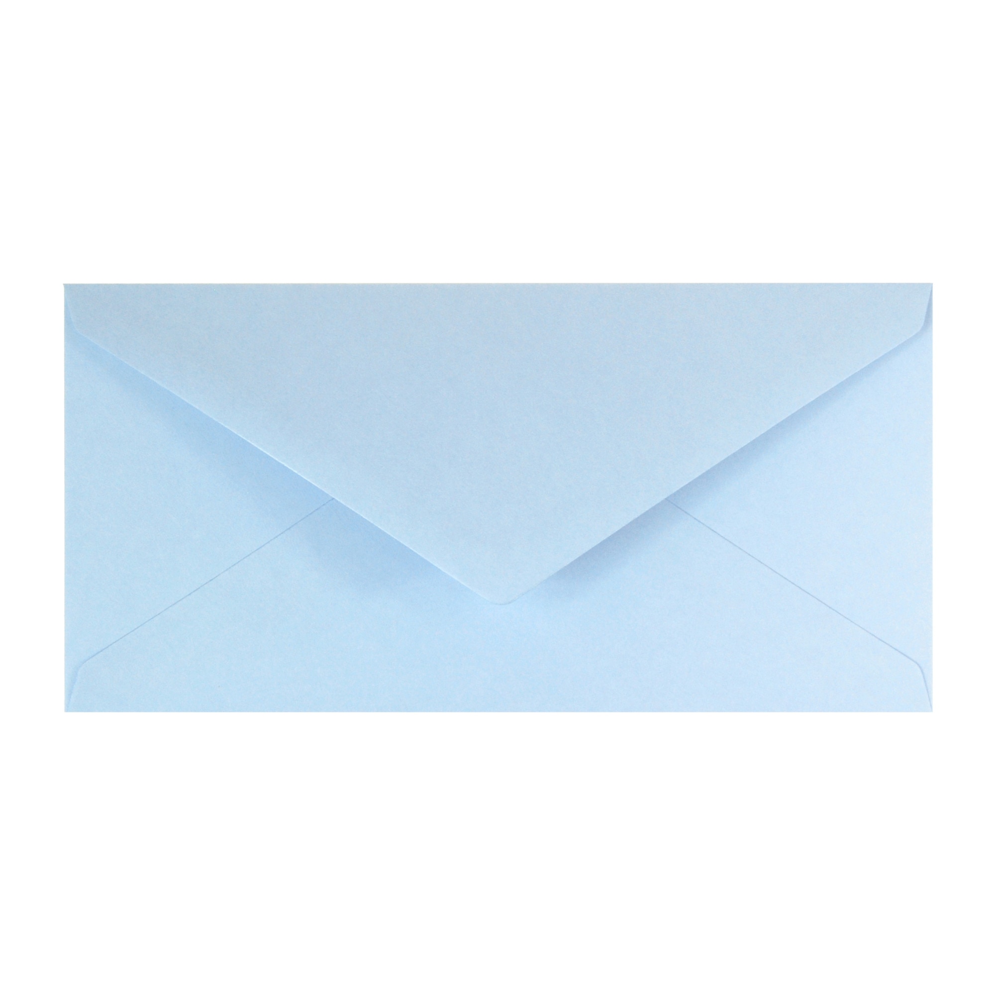 Set 10 plicuri DL, Shan, Hartie, 11 x 22 cm, Albastru deschis - eMAG.ro