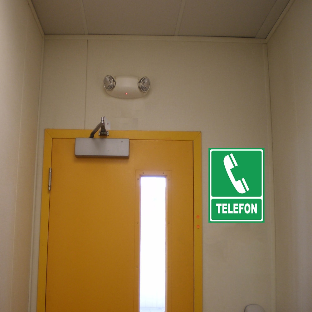 Sticker decorativ, indicator telefon, autocolant, 594x841mm A1 - eMAG.ro