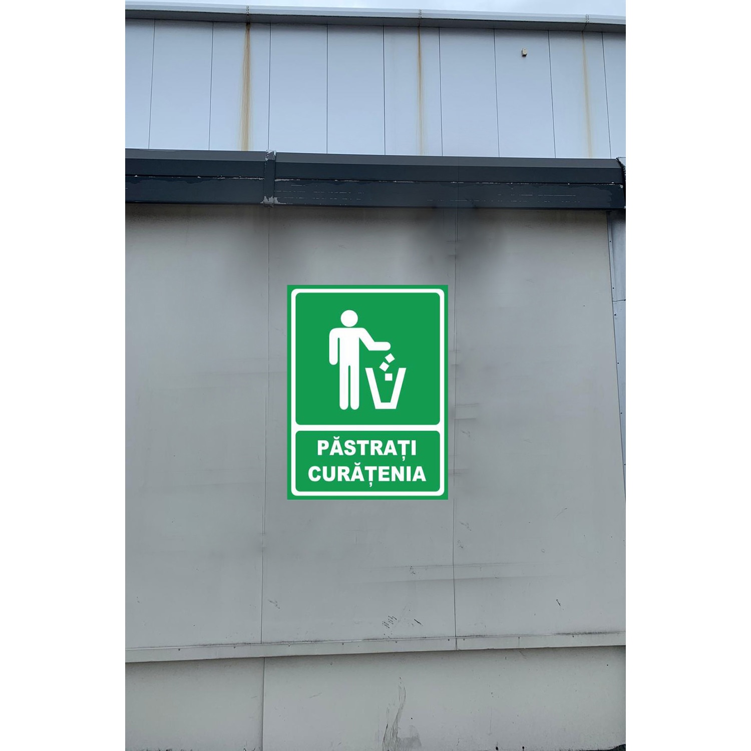 Sticker decorativ, indicator pastrati curatenia, autocolant, 210x297mm ...