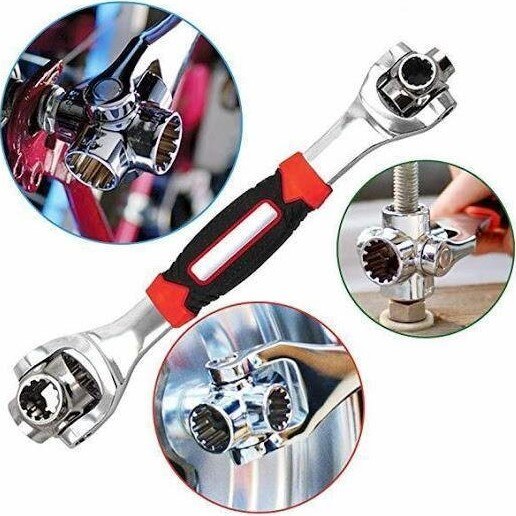 Cheie Universala Rotativa Multifunctionala BellFyd®, Maner Confortabil ...