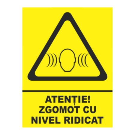 Sticker decorativ, indicator zgomot cu nivel ridicat, autocolant ...