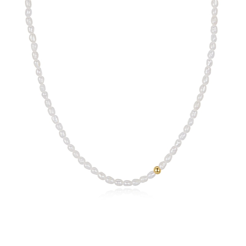 Colier argint cu perle, BeSpecial, CZT0073 - eMAG.ro