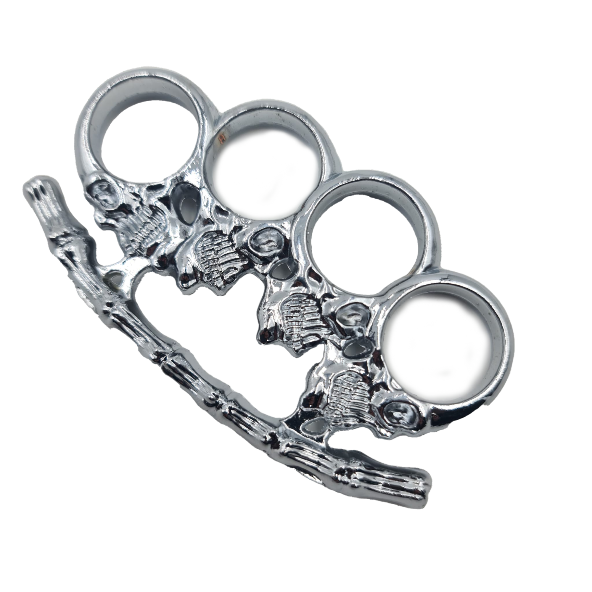 Кутия Кинжал за самозащита, реколта, модел 4 черепа, сребро, Dalimag - eMAG.bg