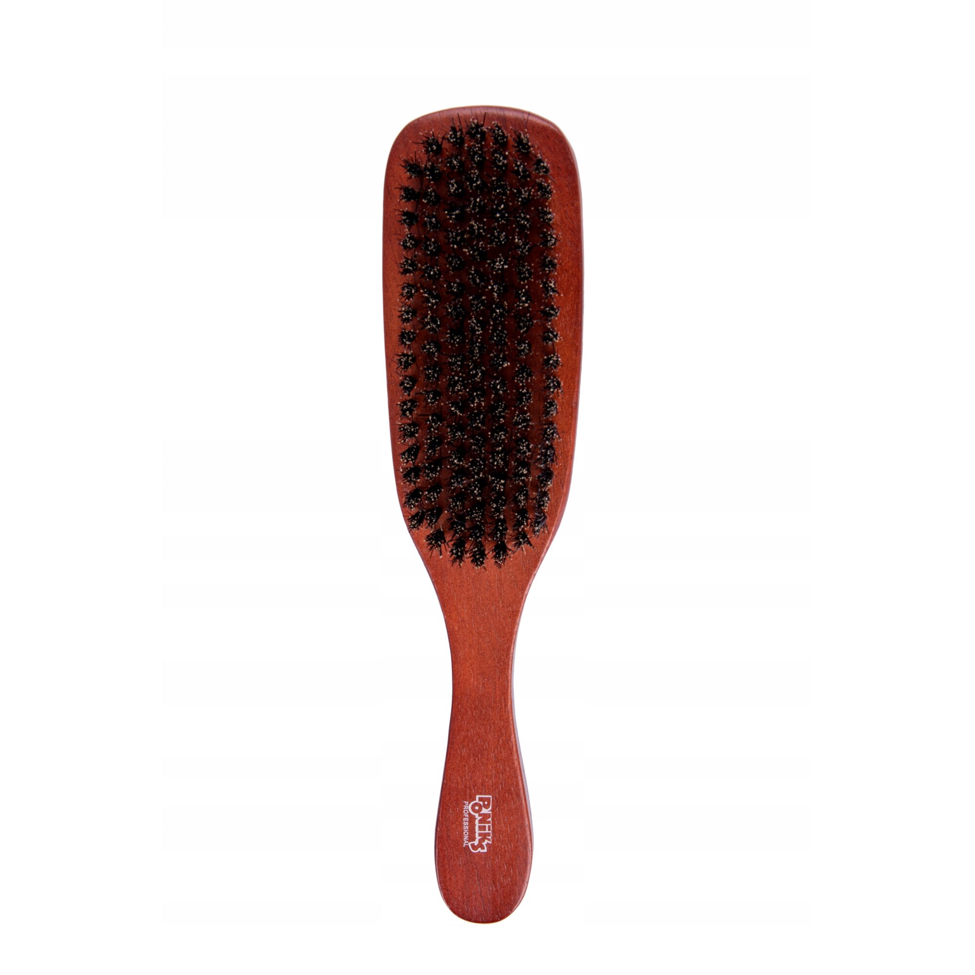 Perie de par, Ponik's, lemn, par natural de mistret salbatic, 23x5 cm ...