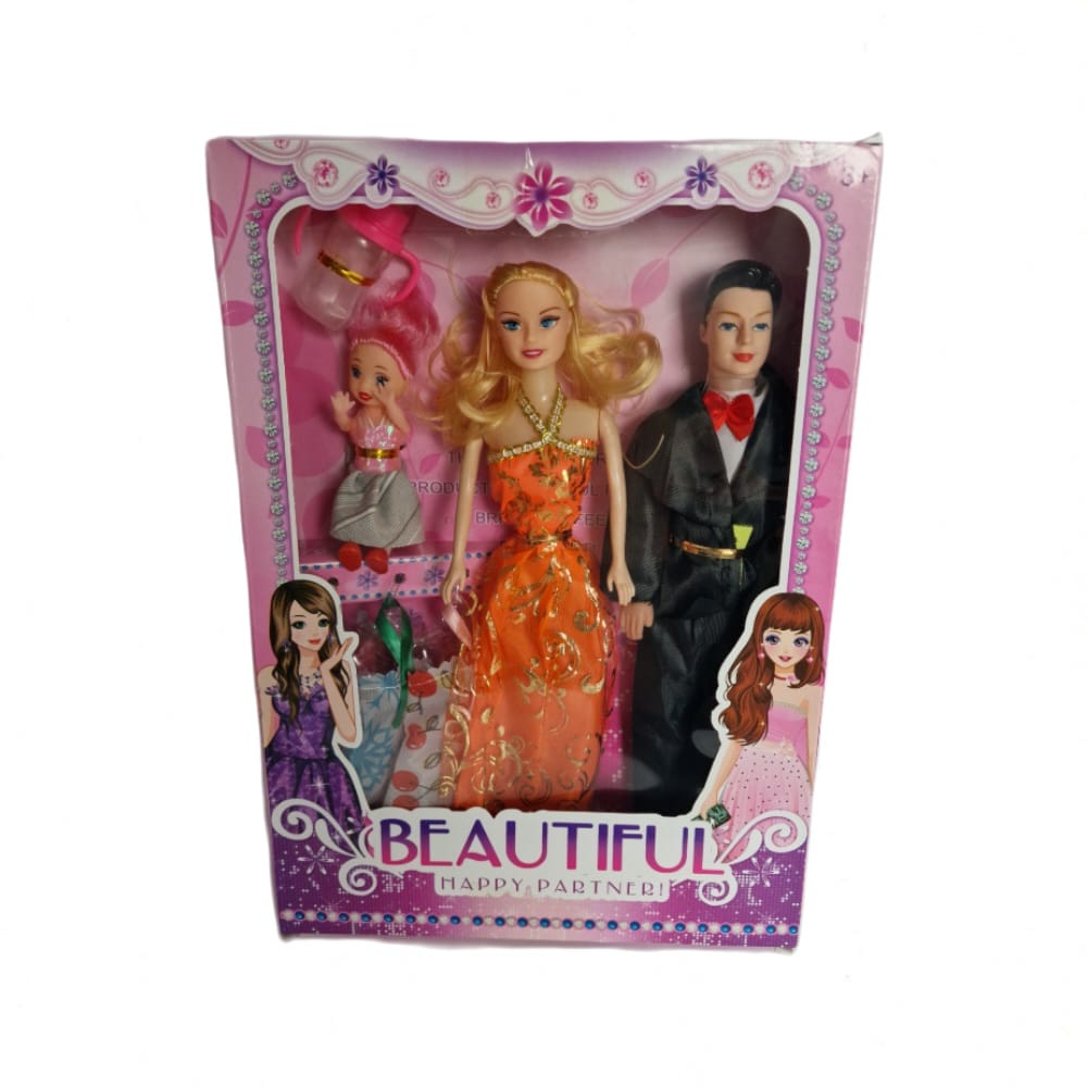 Familie de papusi Beautiful, 25 cm - eMAG.ro