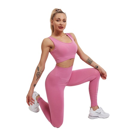 Set 2 piese colanti si bustiera WNY PRO fitness BC8003 Ciclam XL - eMAG.ro