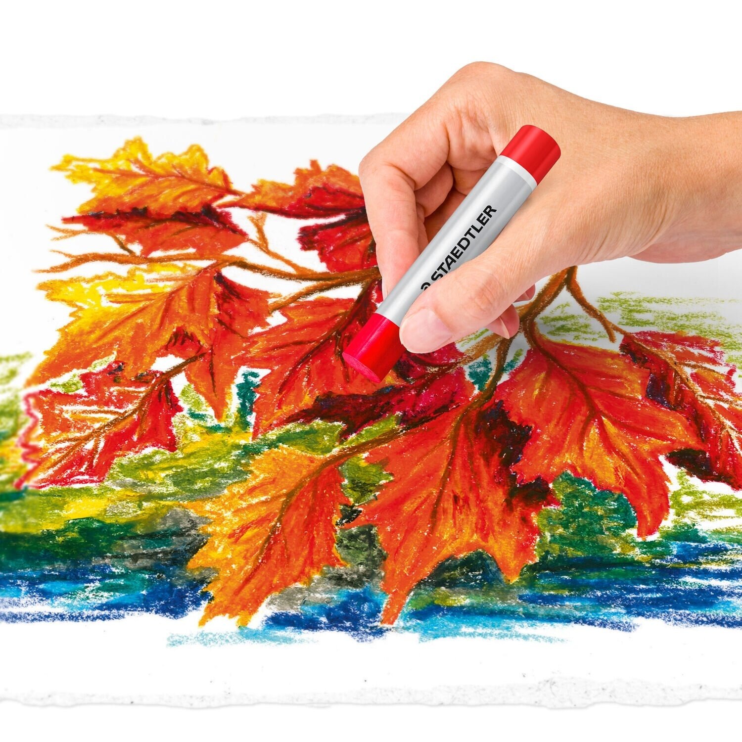 Set 48 pasteluri in ulei, Staedtler, Multicolor - eMAG.ro