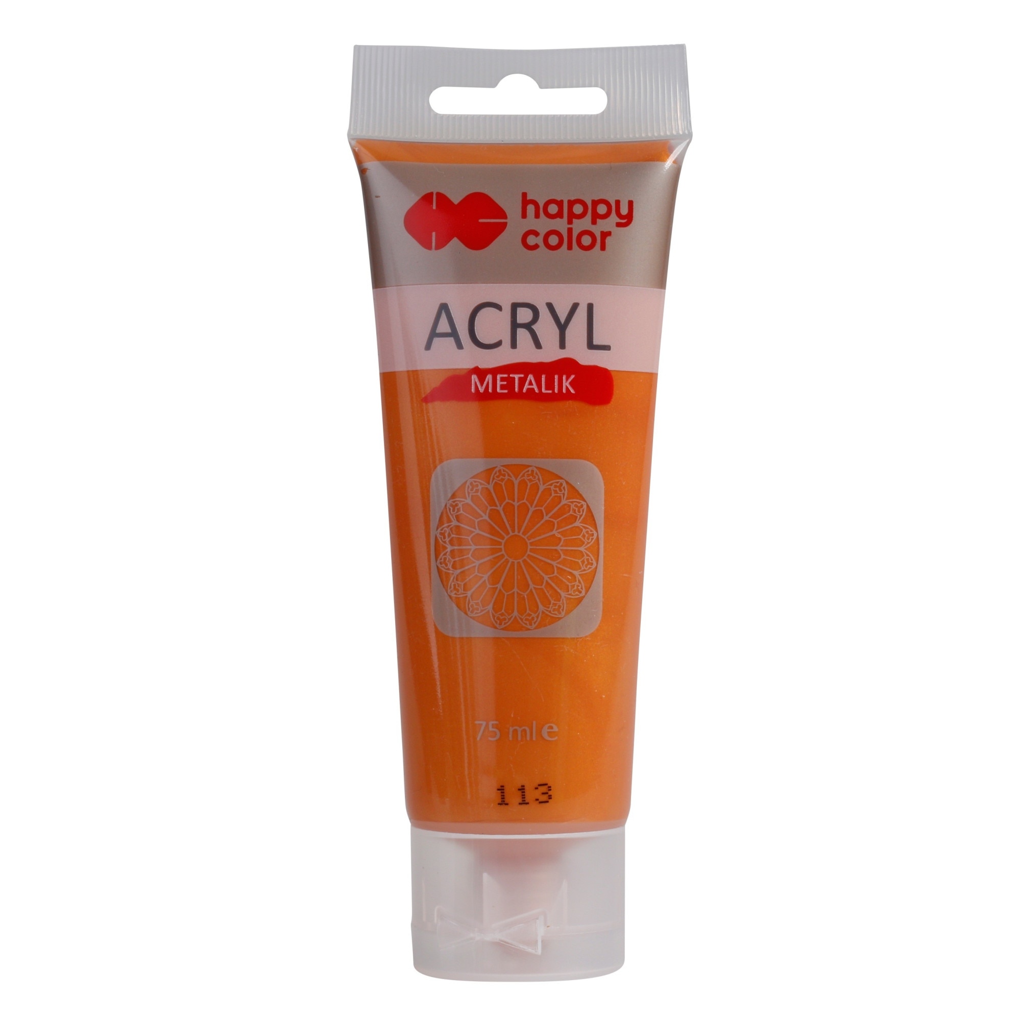 Акрилна боя на водна основа, Happy Color, 113, Метален вид, 75 ml ...