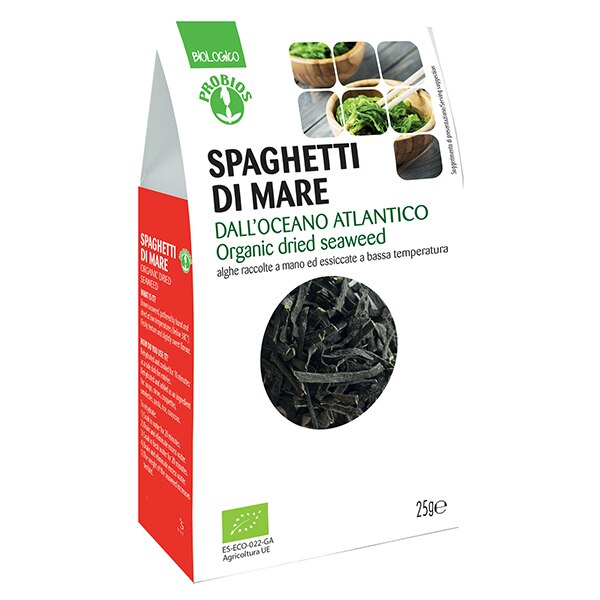 Alge de mare Spaghetti di mare BIO Probios – 25 g - eMAG.ro