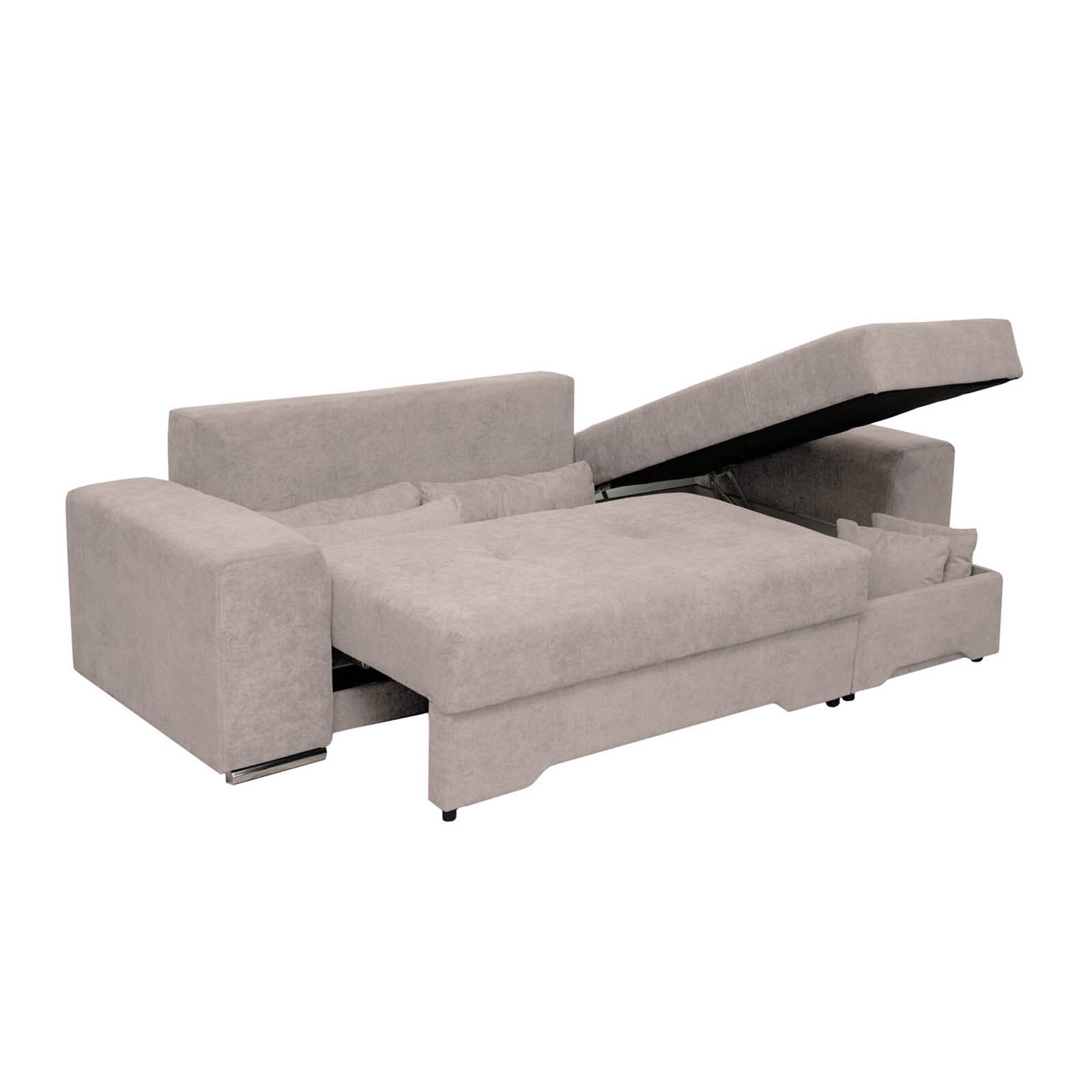 Coltar AMALIA extensibil, cu arcuri si lada depozitare, colt ...