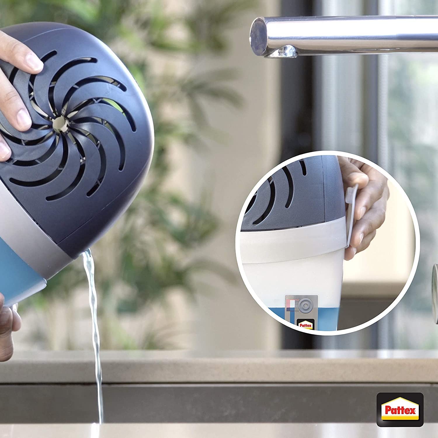 Set 1 dispozitiv absorbant umiditate Pattex Stop Moisture AERO 360 si 3 ...