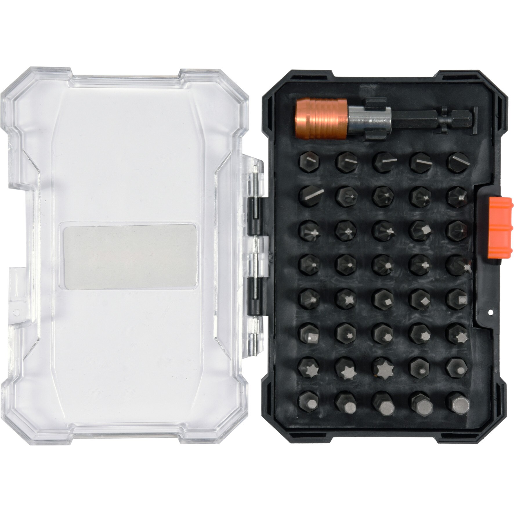 Set 41 biti Sthor, 66301, 1/4", Otel, Negru - eMAG.ro