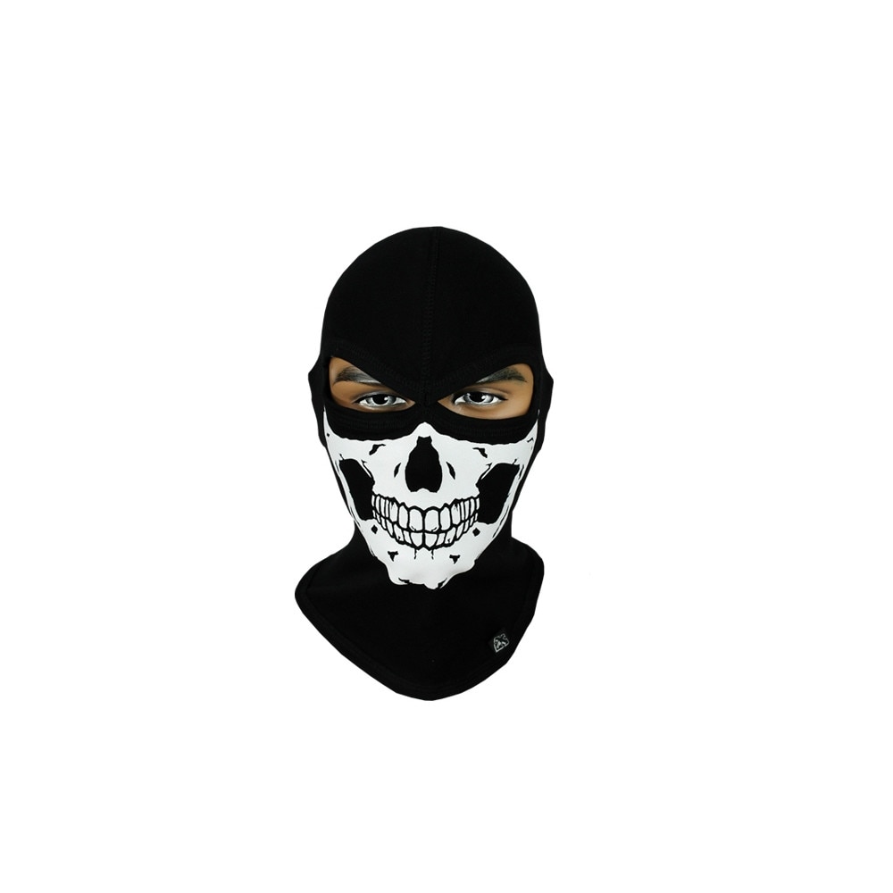 Cagula bumbac premium Skull, 2 decupaje, marime XL\XXL - eMAG.ro