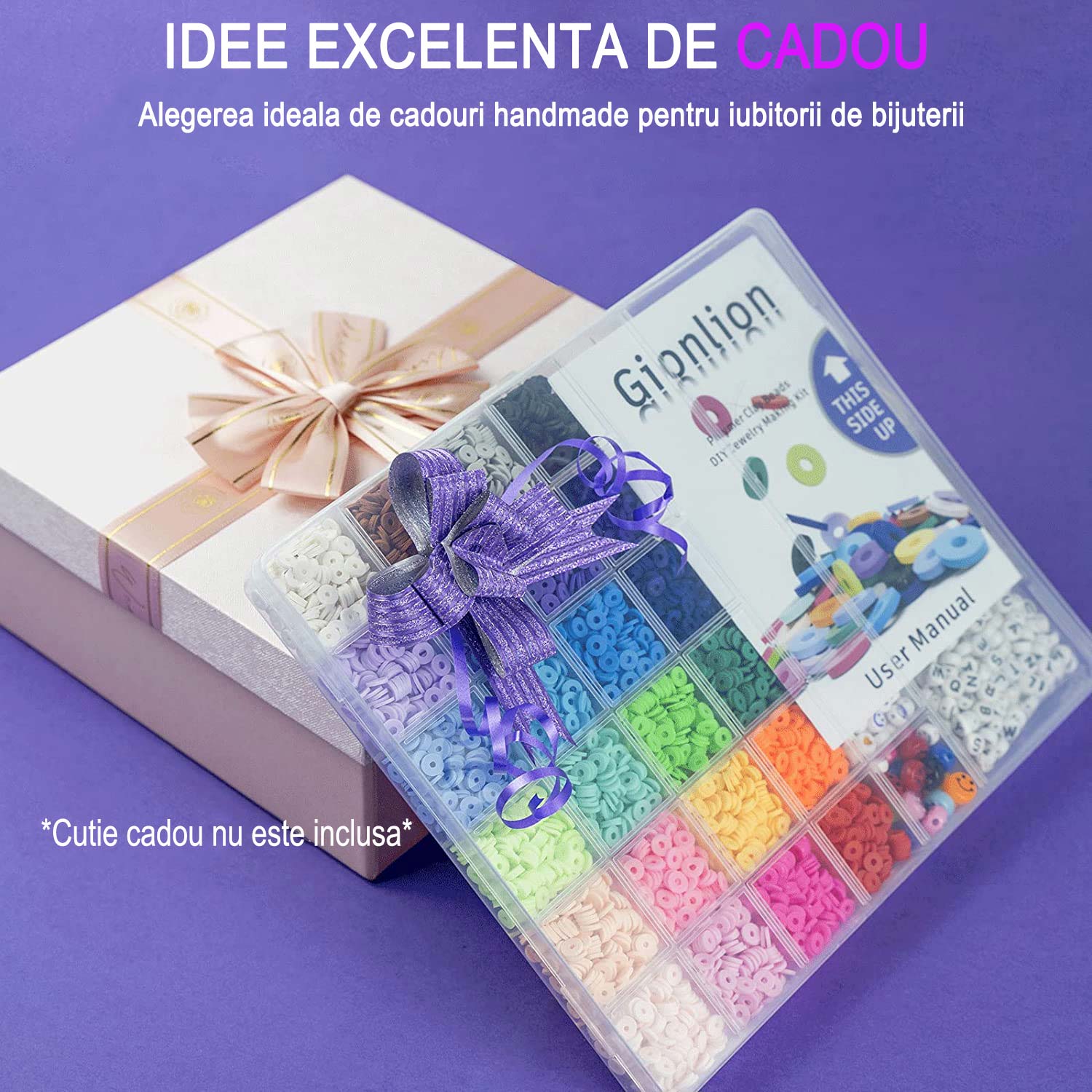 Set 6000 margele pentru artizanat, Vaxiuja, accesorii confectionare ...