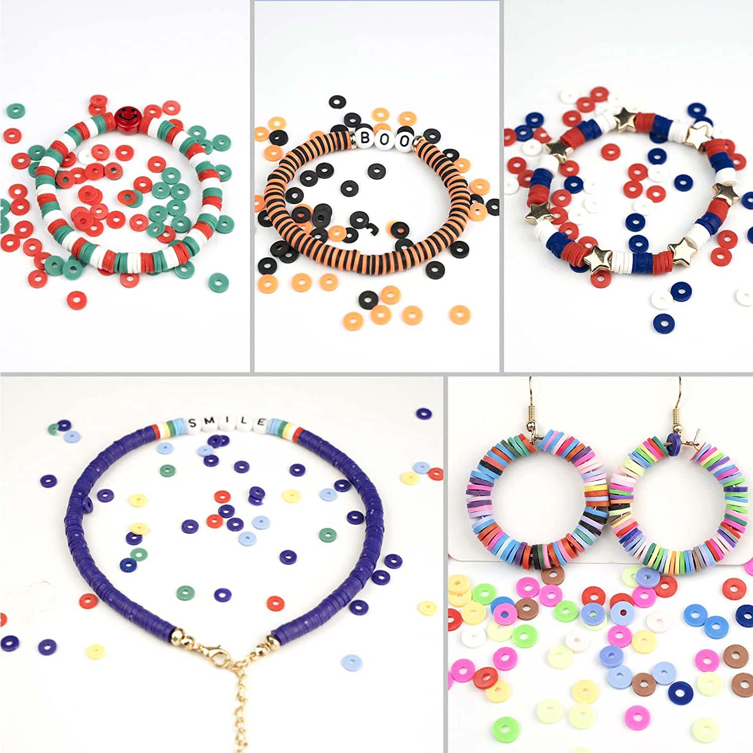 Set 6000 margele pentru artizanat, Vaxiuja, accesorii confectionare ...