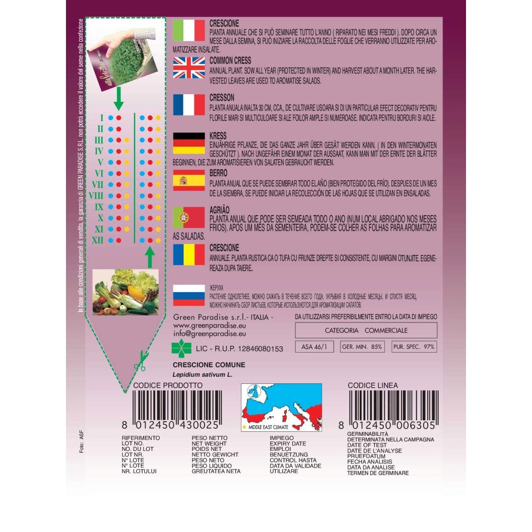 Seminte Alta Selezione, Creson comun plic 4 grame - eMAG.ro