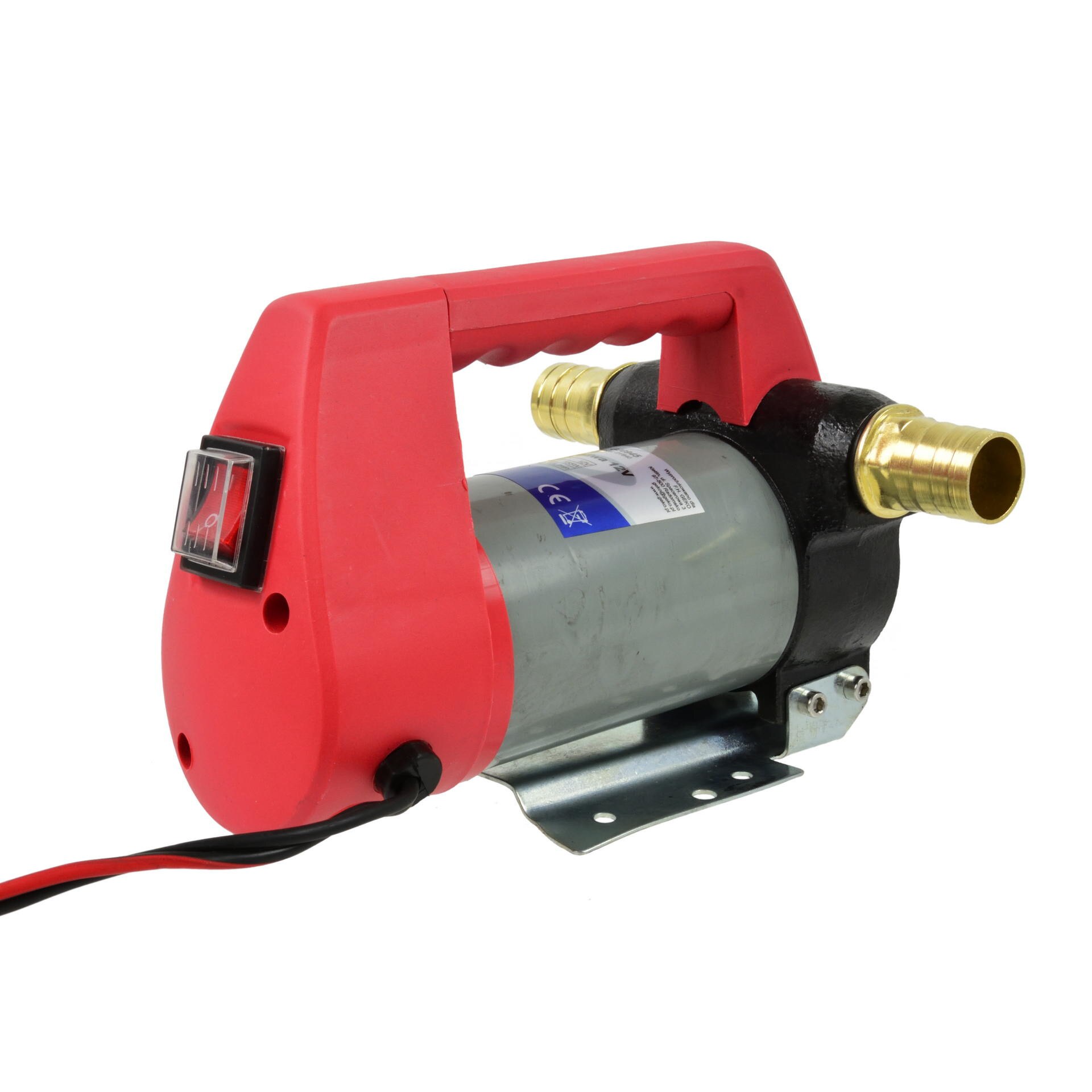 Горивна помпа, Geko, 12V, Червена - eMAG.bg