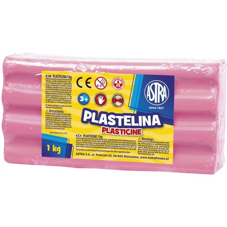 Plastilina, Astra, 1 kg, Roz - eMAG.ro