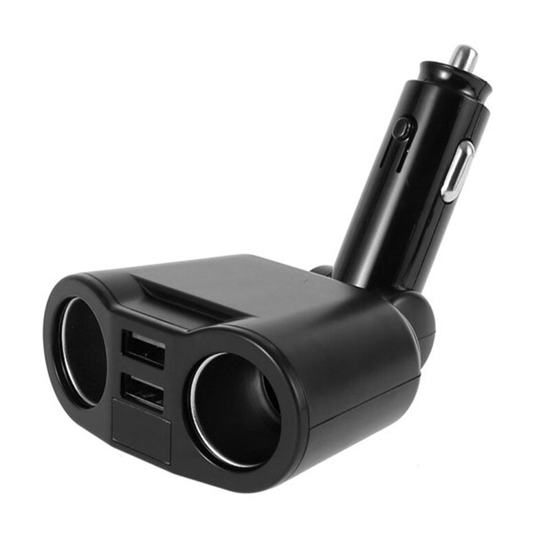 Adaptor priza auto, 120 W, 2 x prize auto, 2 x USB, rotire 110°, 12/24 ...