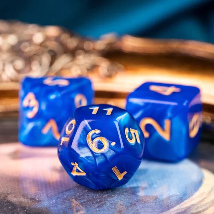 Set 7 Zaruri D&D, Lapis Lazuli - eMAG.ro