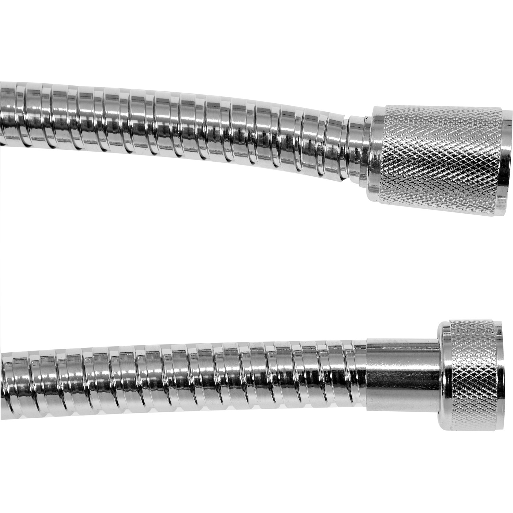 Furtun de dus extensibil Fala, 2m, G1/2", Inox, Crom - eMAG.ro