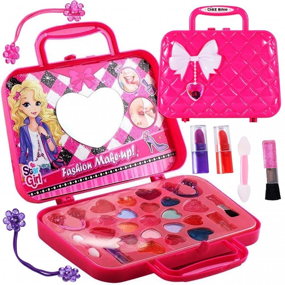 Trusa de Machiaj pentru copii Fashion Make-up IdealSTORE, Include 25 de ...